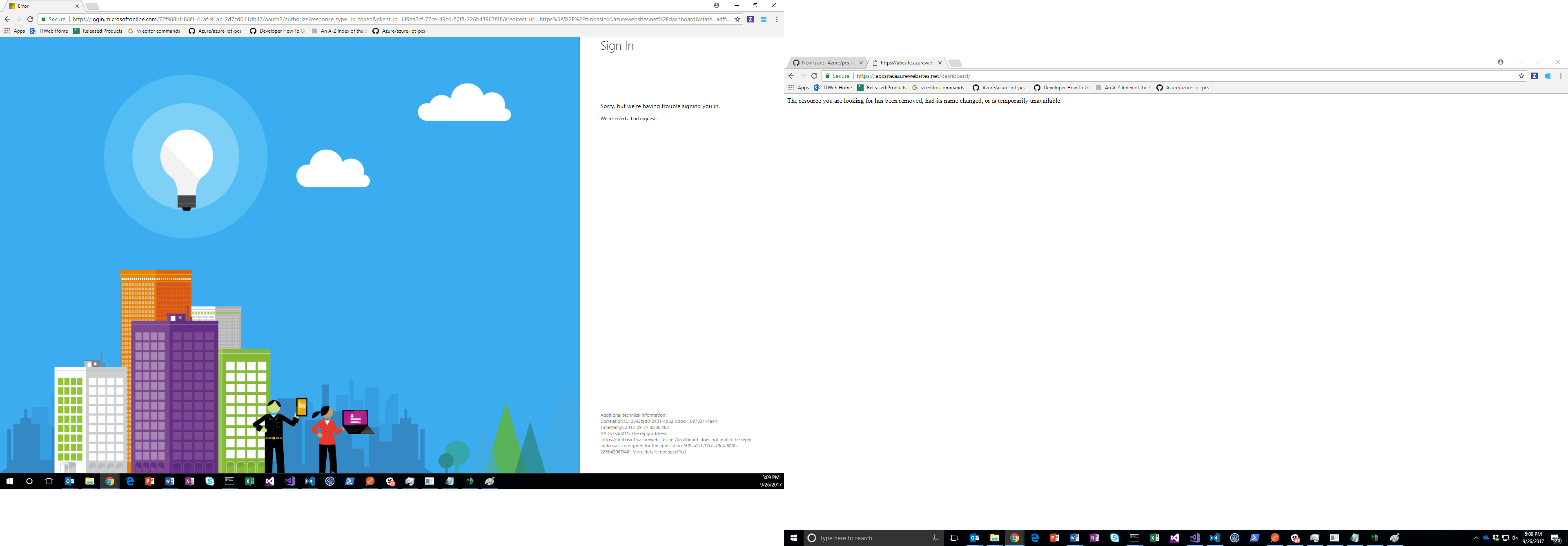 Bad Request From Auth When Entering Anything But Root Url · Issue 522 · Azurepcs Remote