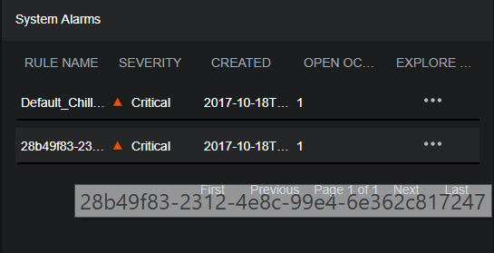 Alarms grid and Top Rules Triggered shows a GUID for a custom rule name · Issue #683 · Azure/pcs ...