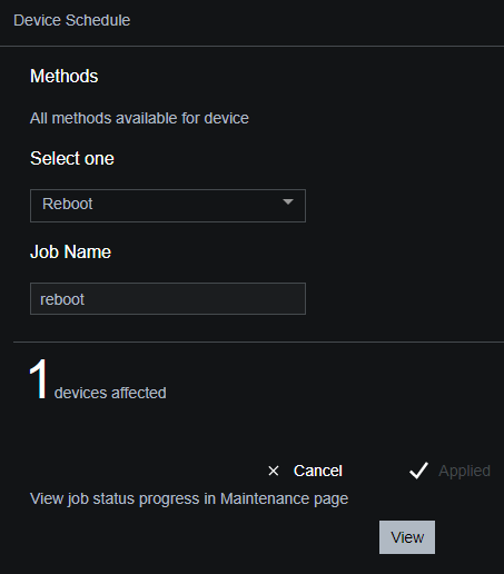 Deep link from method job to Maintenance page with job status doesn't work. · Issue #733 · Azure ...