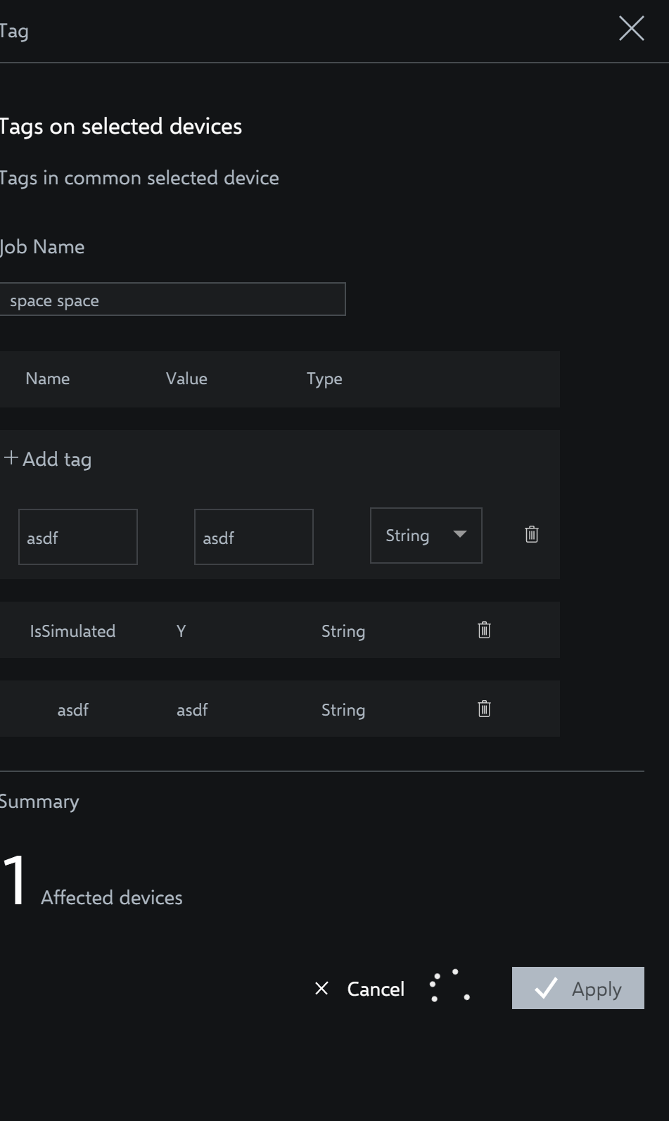 Job name with spaces causes web service to throw 'bad request' · Issue #746 · Azure/pcs-remote ...