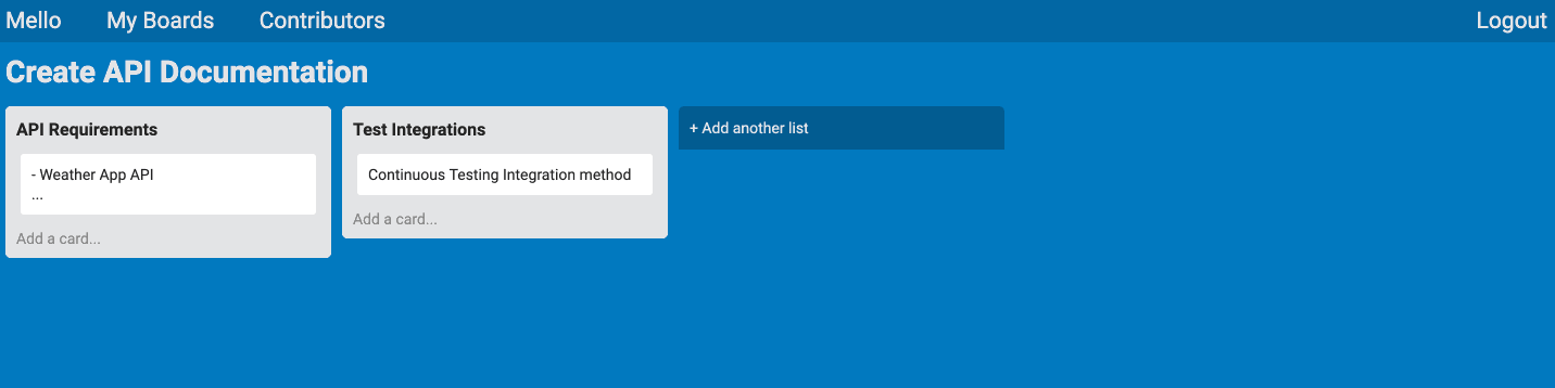 GitHub - christopheroye/Mello: Mello is a productivity cloned app of Trello
