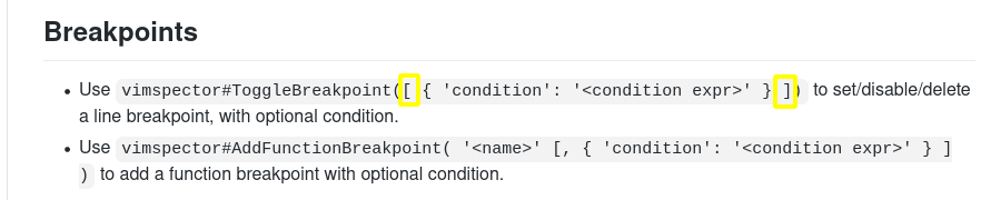 Conditional Breakpoint doesn't crashes. · Issue #246 · puremourning/vimspector · GitHub