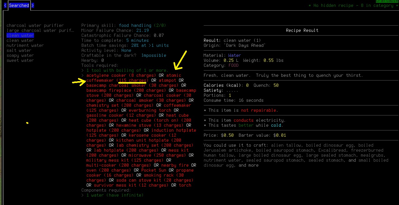 Atomic Coffee Maker · Issue #64348 · CleverRaven/Cataclysm-DDA · GitHub