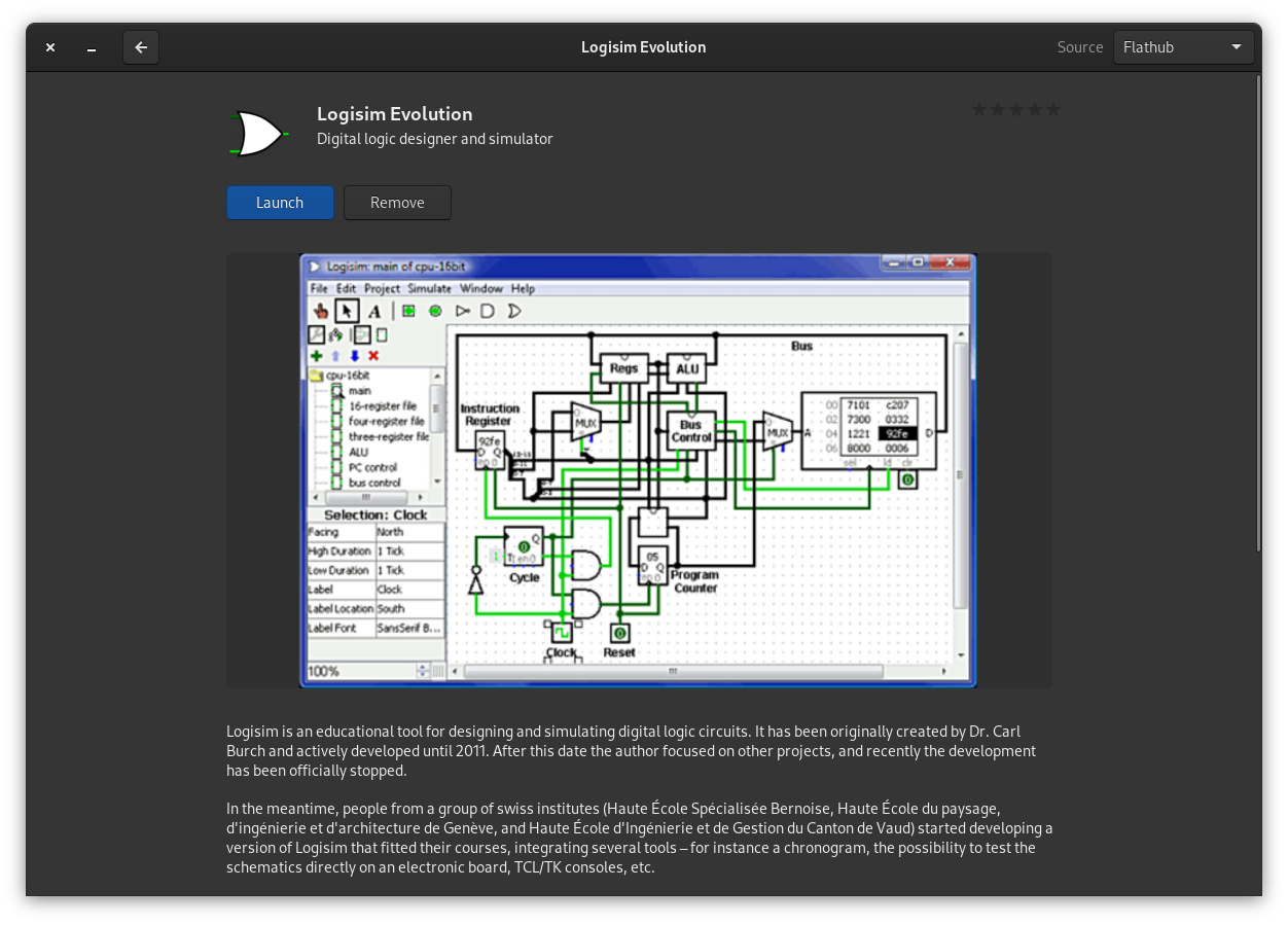 [Linux] Flatpak for Linux · Issue #448 · logisim-evolution/logisim ...