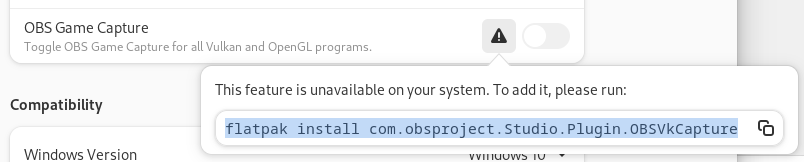 [Request]: Better implementation of telling the user to install optional components · Issue ...