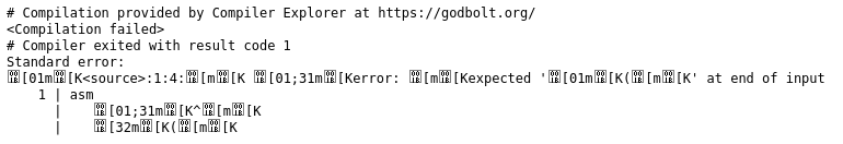 [BUG]: noscript edition's output contains color codes · Issue #4251 · compiler-explorer/compiler ...
