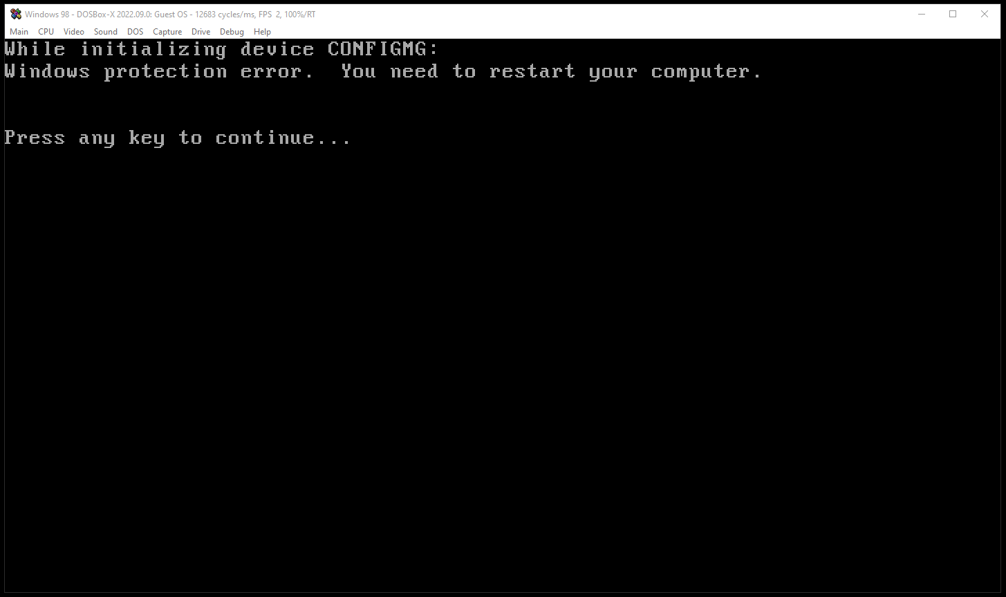 Pentium Pro Issues · Issue 3758 · Joncampbell123dosbox X · Github