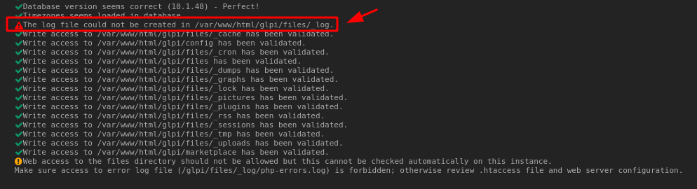 http 500 error - The log file could not be created · Issue #10241 · glpi-project/glpi · GitHub