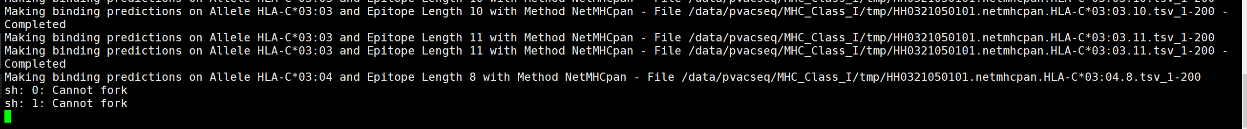 pvacseq pcroess become Z · Issue #722 · griffithlab/pVACtools · GitHub