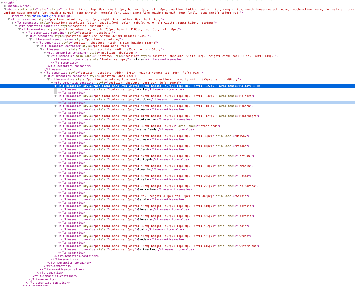 [web][a11y][voiceover] Scrolling order goes off time to time for long list · Issue #73347 ...