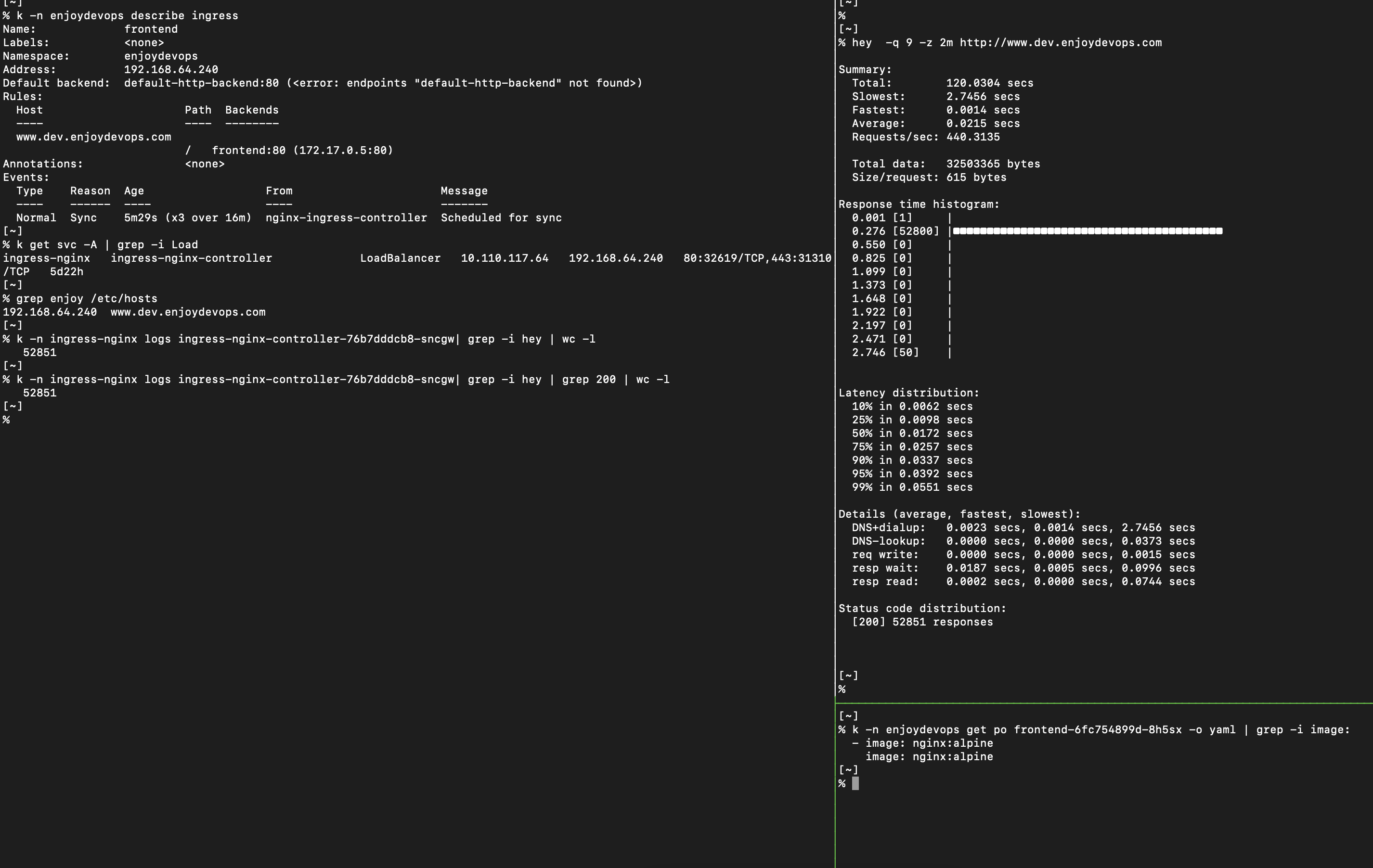 Nginx Ingress Occasional 503 When Not So Many Request Issued To Server At Once · Issue 8504