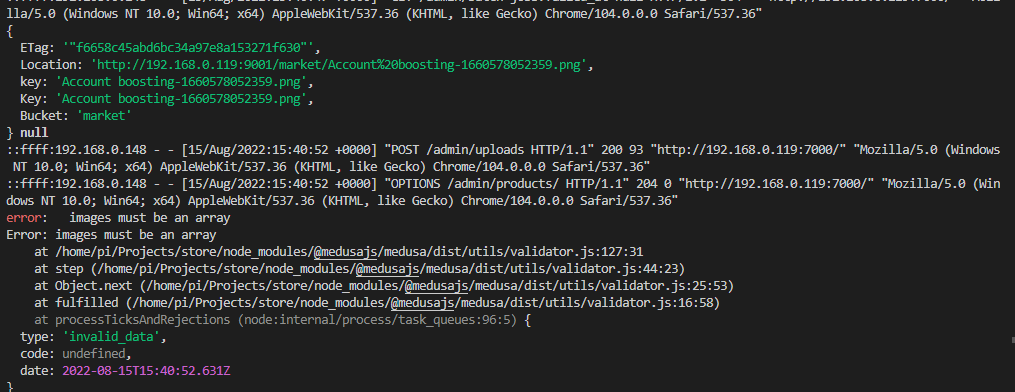 Unhandled runtime Error in function _callee$ in ./src/utils/consolidate ...
