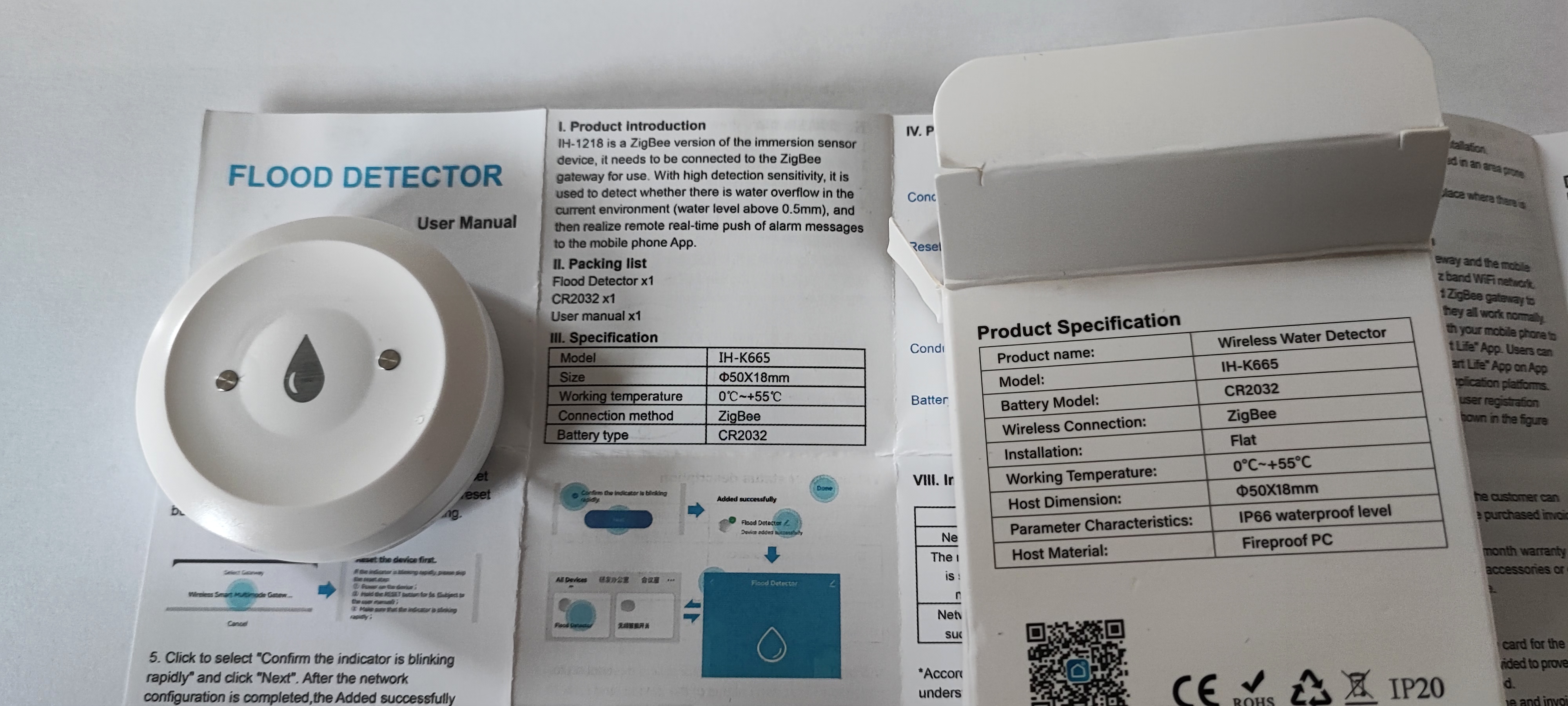 [Wrong device]: IH-K665 instead TS0207, manufacturer _TZ3000_k4ej3ww2 ...