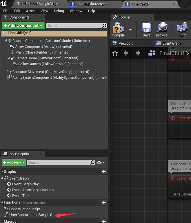(Unreal)继承于TS的蓝图非常容易出现UserConstructionScript_0这样的函数 · Issue #294 · Tencent/puerts · GitHub