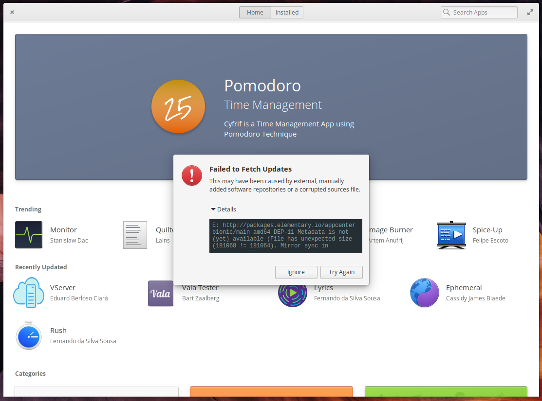 DEP-11 Metadata Hash Sum Mismatch · Issue #630 · elementary/appcenter · GitHub