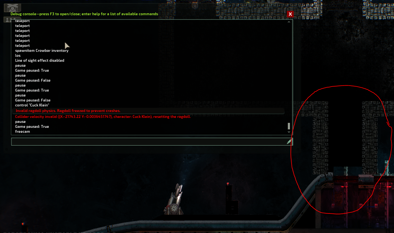 Water Physics Teleportation via Ruin · Issue #3069 · FakeFishGames ...