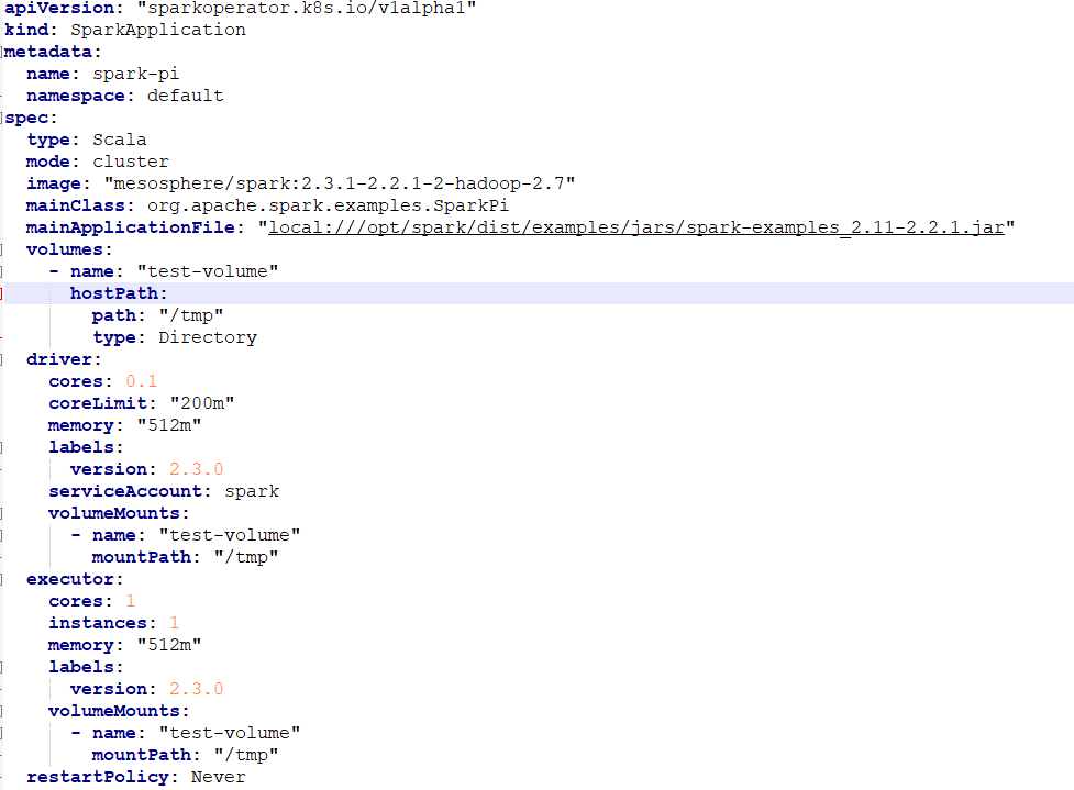 Failed to list *v1alpha1.SparkApplication · Issue #258 · kubeflow/spark-operator · GitHub