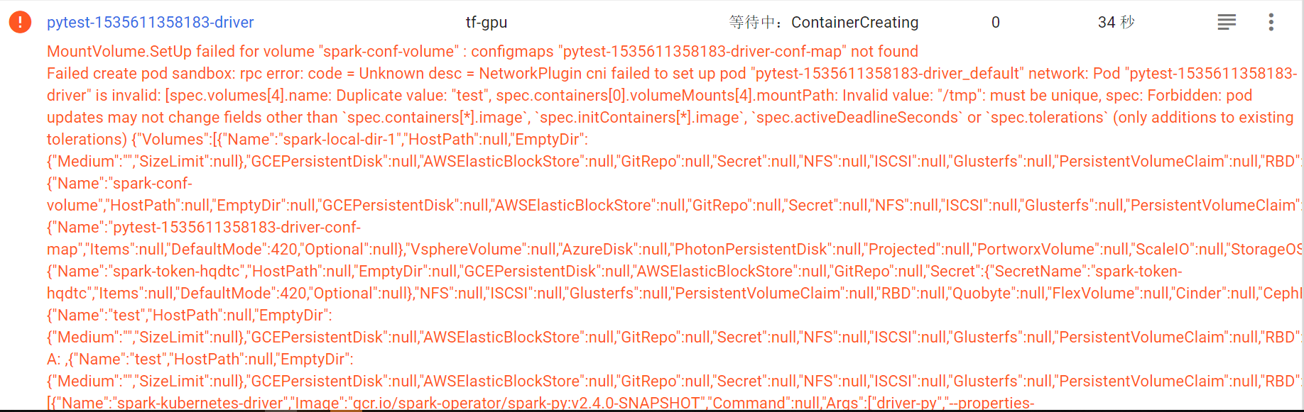 OOMKilled · Issue #274 · kubeflow/spark-operator · GitHub