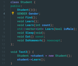 class and struct name can't be colored in cpp and .c files · Issue #71919 · microsoft/vscode ...