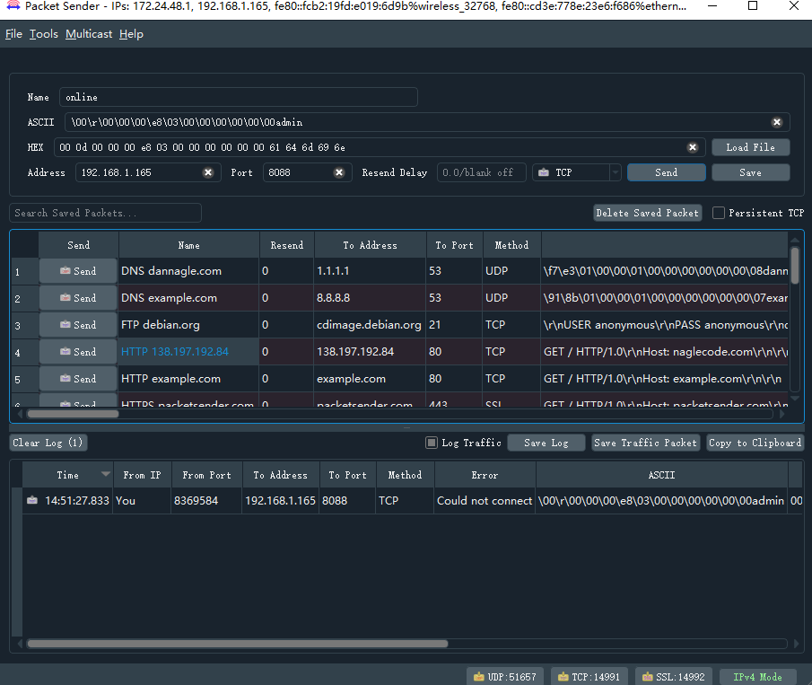 使用packet sender软件进行tcp连接问题 · Issue #96 · jetlinks/jetlinks-community · GitHub