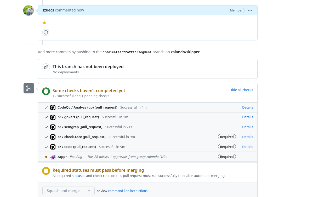 Feature: Code-Review does not detect zappr enforcement · Issue #2952 · ossf/scorecard · GitHub