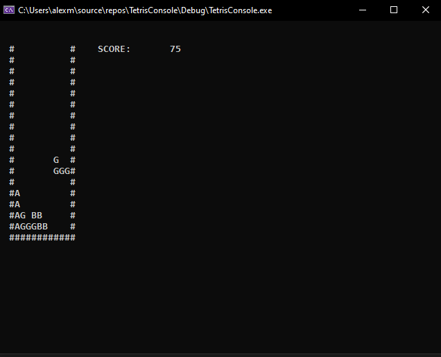 GitHub - AlexMiclea1998/TetrisConsole