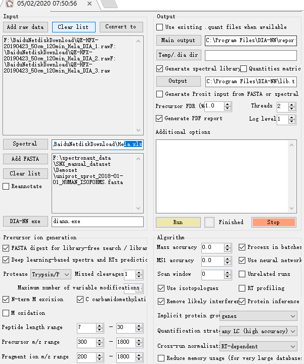 Can't create a report from C:/ · Issue #29 · vdemichev/DiaNN · GitHub