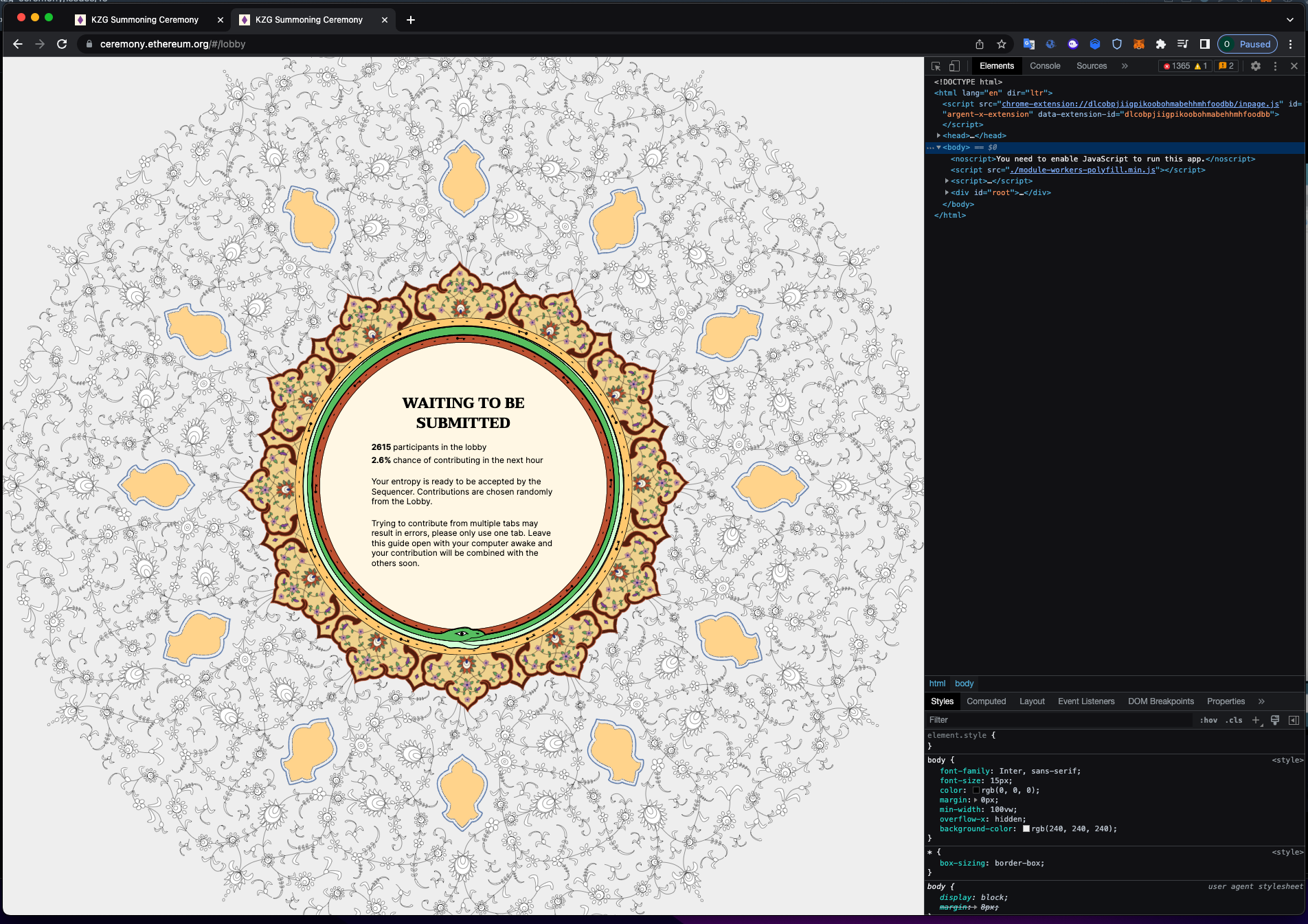 Gifty · Issue #19 · ethereum/kzg-ceremony · GitHub