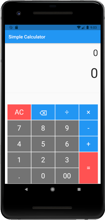 GitHub - Nitheshnithu121/Simple_Calculator: Simple Calculator using Flutter