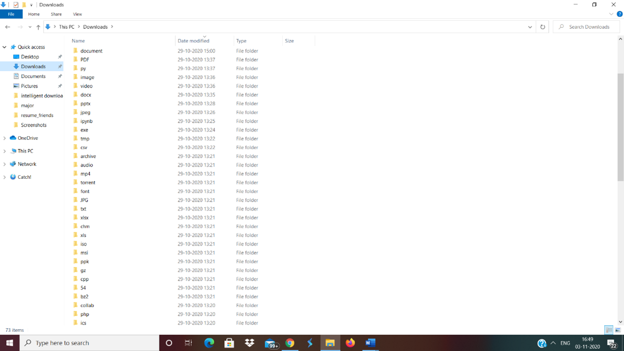 GitHub - aaayushiii/Intelligent-Downloads-Section-Organizer-GUI-Application