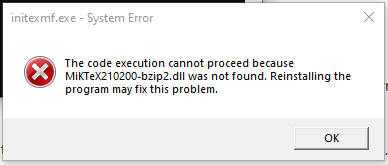 MikTex console suspends when updating miktex-config-2.9 on Windows 10 Pro · Issue #789 · MiKTeX ...