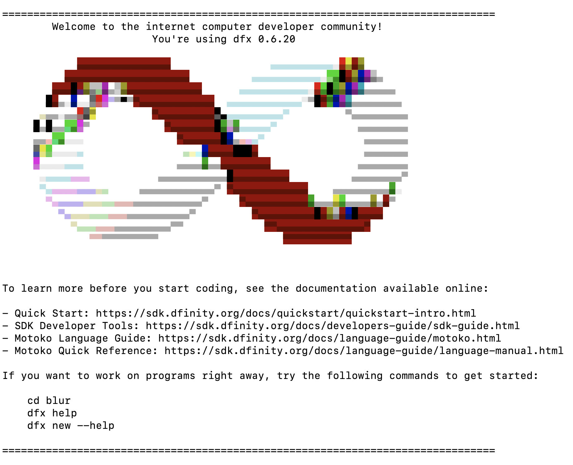 Dfx Logo Looks Terrible If Not Output On 256 Color Terminal · Issue 1362 · Dfinity Sdk · Github