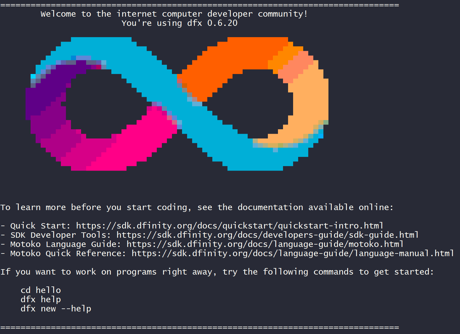 Dfx Logo Looks Terrible If Not Output On 256 Color Terminal · Issue 1362 · Dfinity Sdk · Github