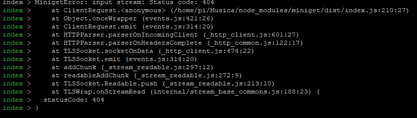 Error : Error: input stream: Status code: 404 · Issue #550 · Androz2091/discord-player · GitHub
