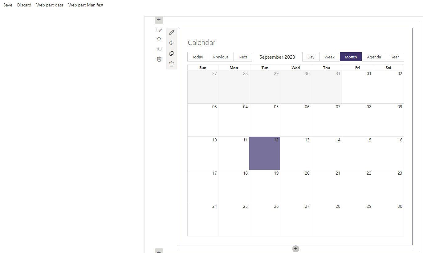 CssSyntaxErrors - Month title not displaying, blue background color instead of white · Issue ...