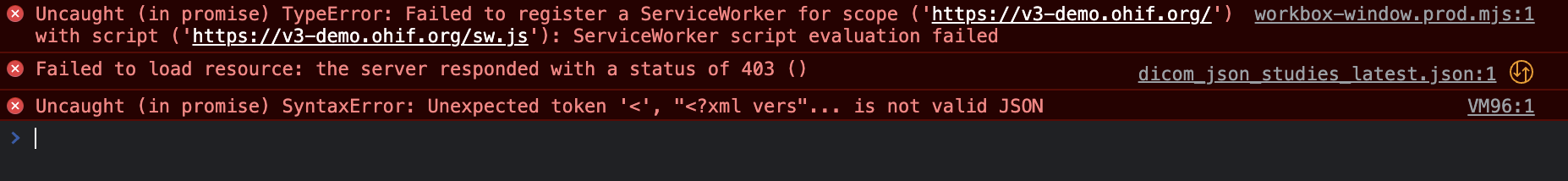 [v3-stable] diomjson with extra parameters in the path · Issue #3104 · OHIF/Viewers · GitHub