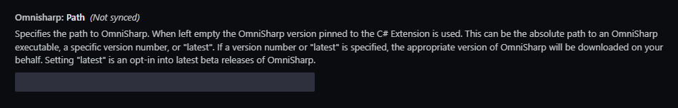 Omnisharp fails to open all Unity projects. No export was found for the contract 'ILoggerFactory ...