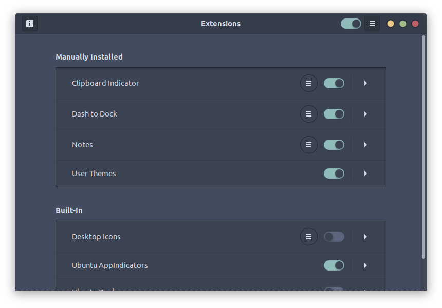 Extensions window is not themed. · Issue #160 · EliverLara/Nordic · GitHub