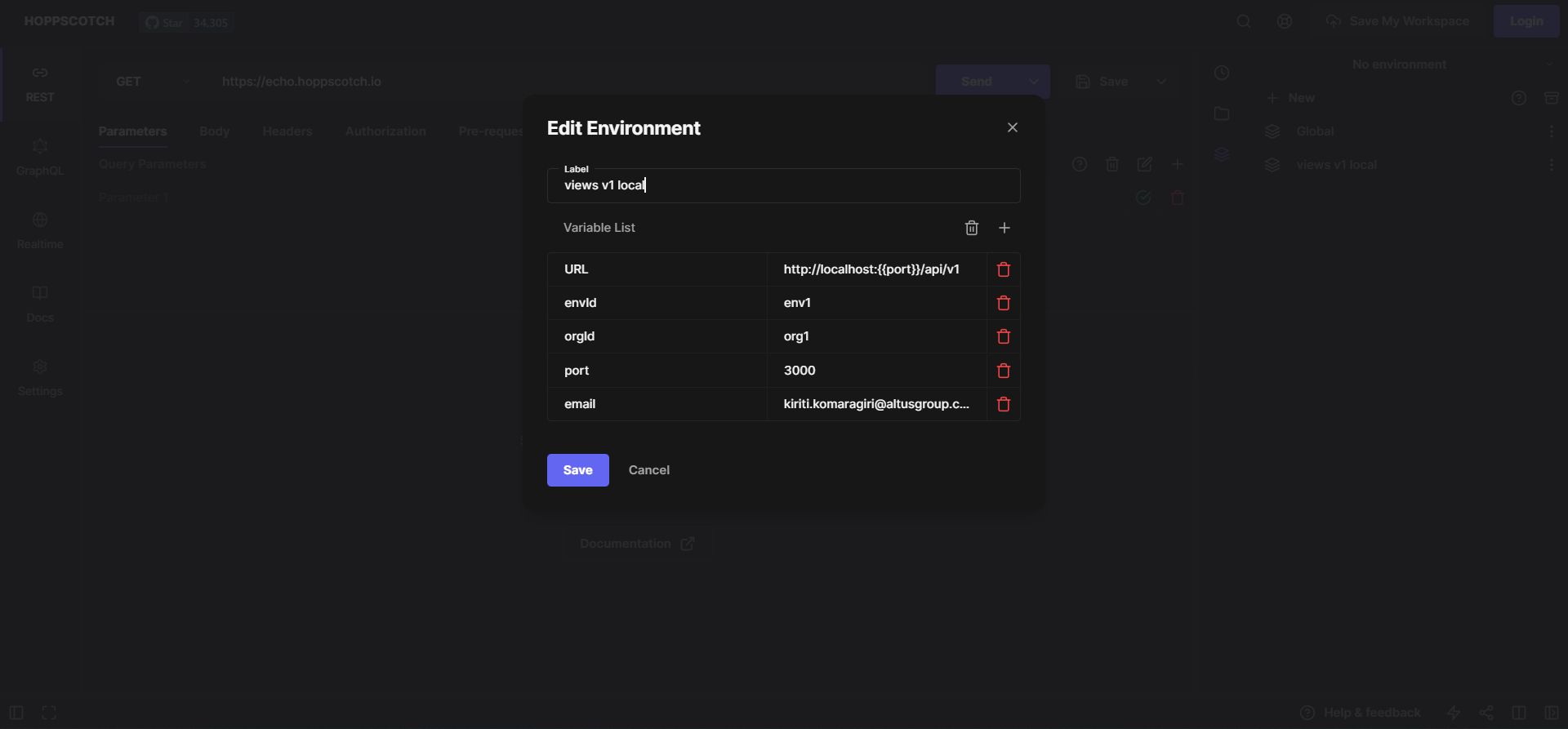 Support importing Postman Environments · Issue #1601 · hoppscotch/hoppscotch · GitHub
