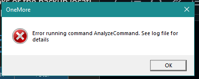 Analyze storage out of memory error · Issue #607 · stevencohn/OneMore · GitHub