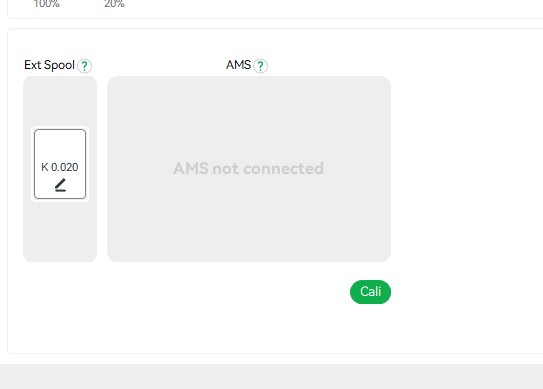 Do not show AMS related items when there is no AMS connect to any of the known devices/printers ...