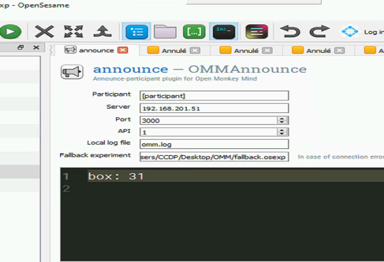 Information left in the entry point announce plugin is not present in data · Issue #149 · open ...