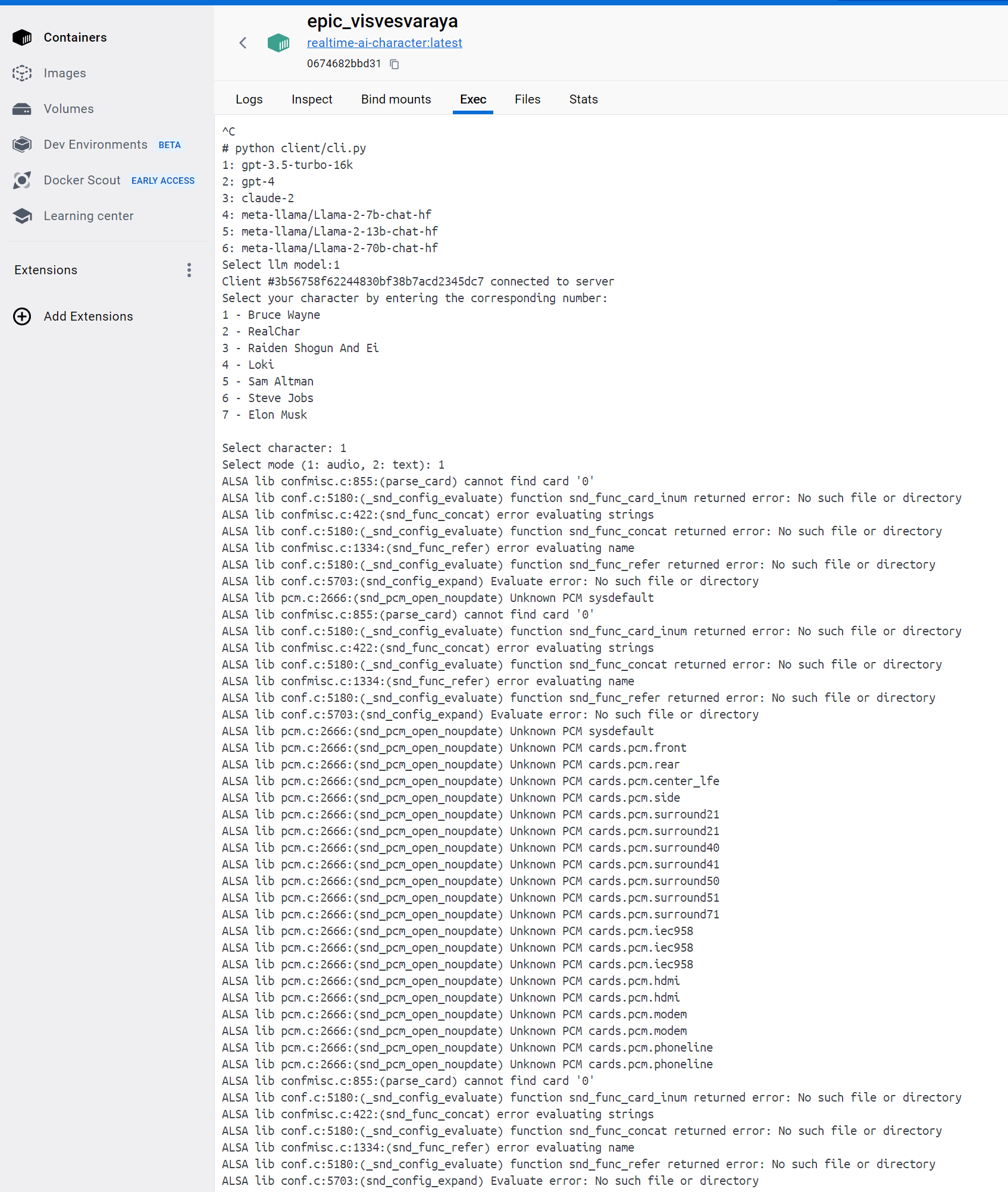 Error opening PCM device. -- CODE: -2 -- MSG: No such file or directory · Issue #470 · Shaunwei ...