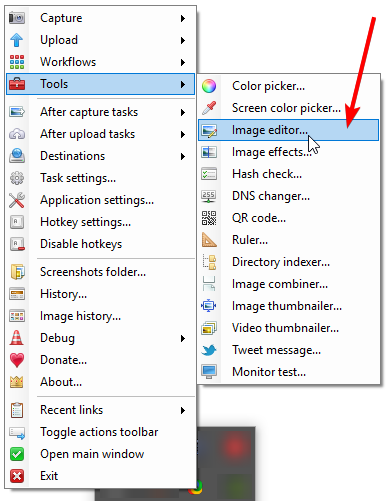 Open an image file in ShareX editor instead of immediately uploading it? · Issue #809 · ShareX ...