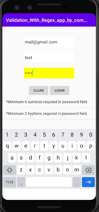 GitHub - commandiron/Validation_With_Regex_app_by_command