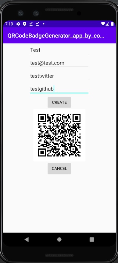 GitHub - commandiron/QRCodeBadgeGenerator_app_by_command