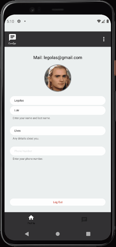 GitHub - commandiron/ComApp: Native Android simple chat application written in Kotlin using ...