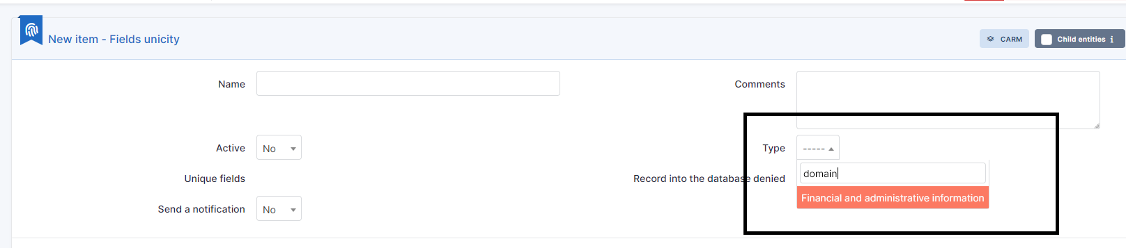 Coud be possible add the object Domains on Fields unicity · Issue #3217 · pluginsGLPI ...