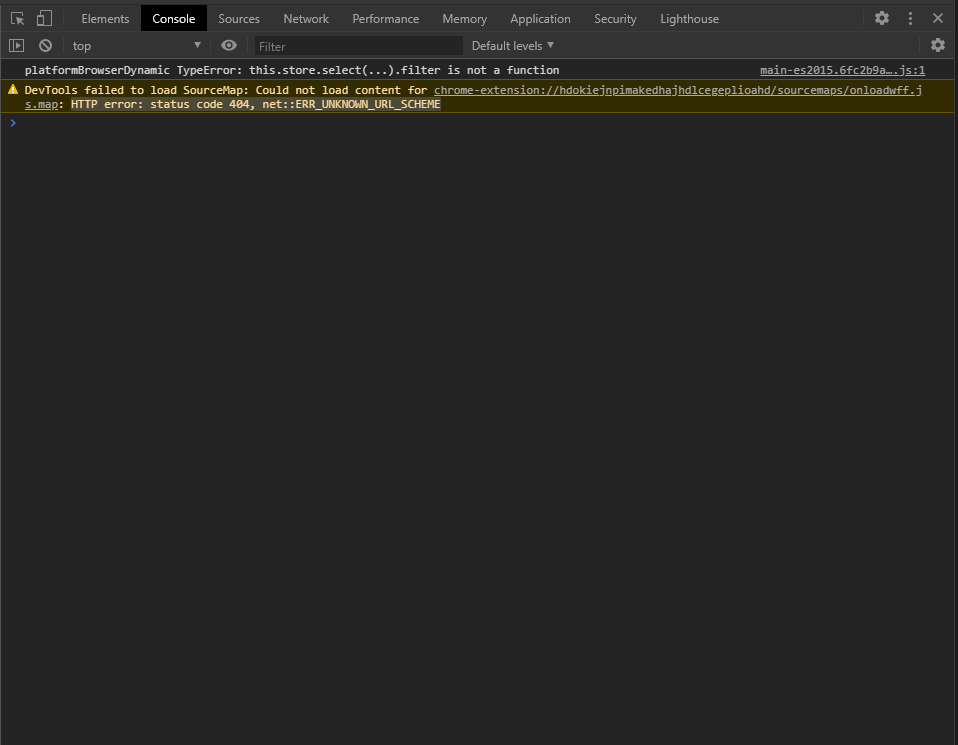 Upgrade From Ng 9 To Ng 10 Platformbrowserdynamic Typeerror Lect Filter Is