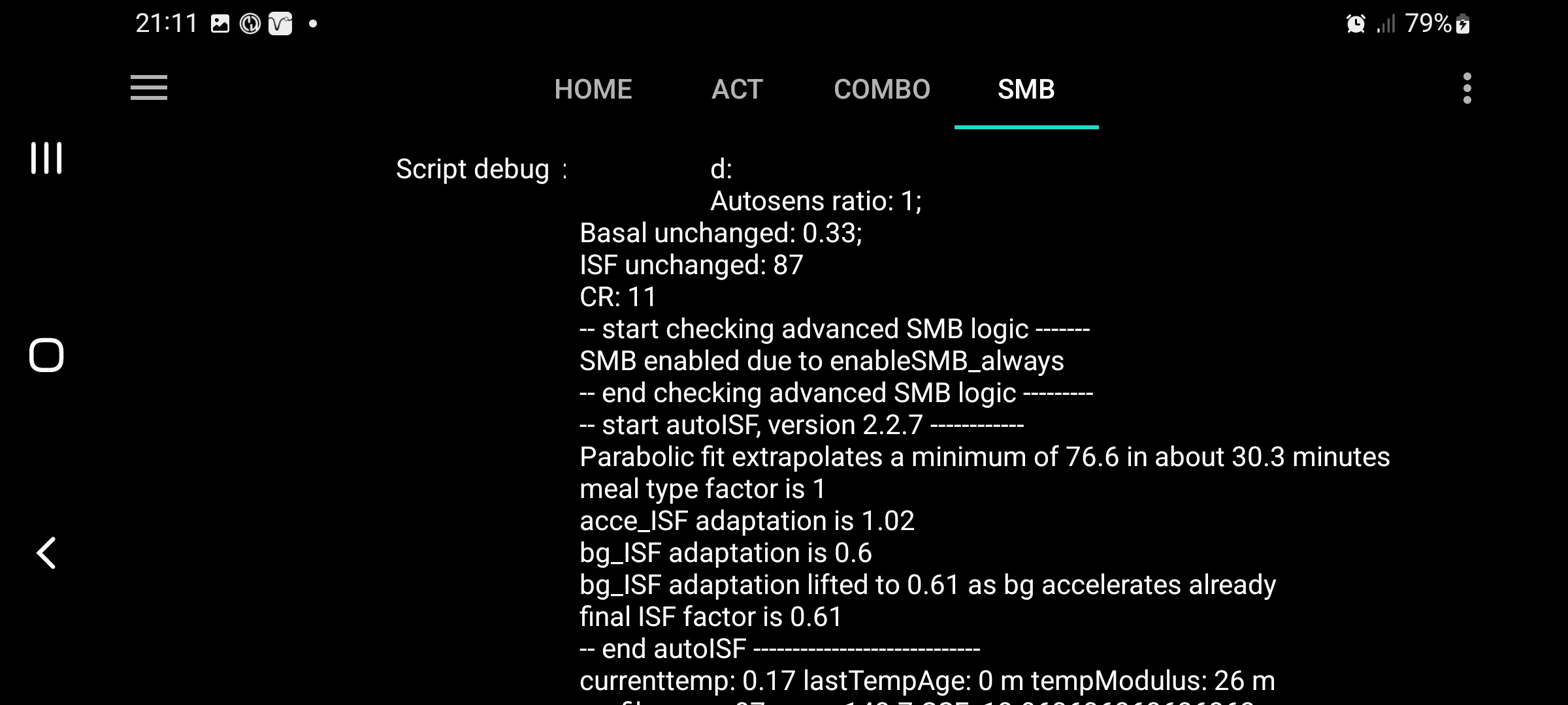 Missing alignment of messages inside Script Debug section of the SMB-tab · Issue #2058 ...